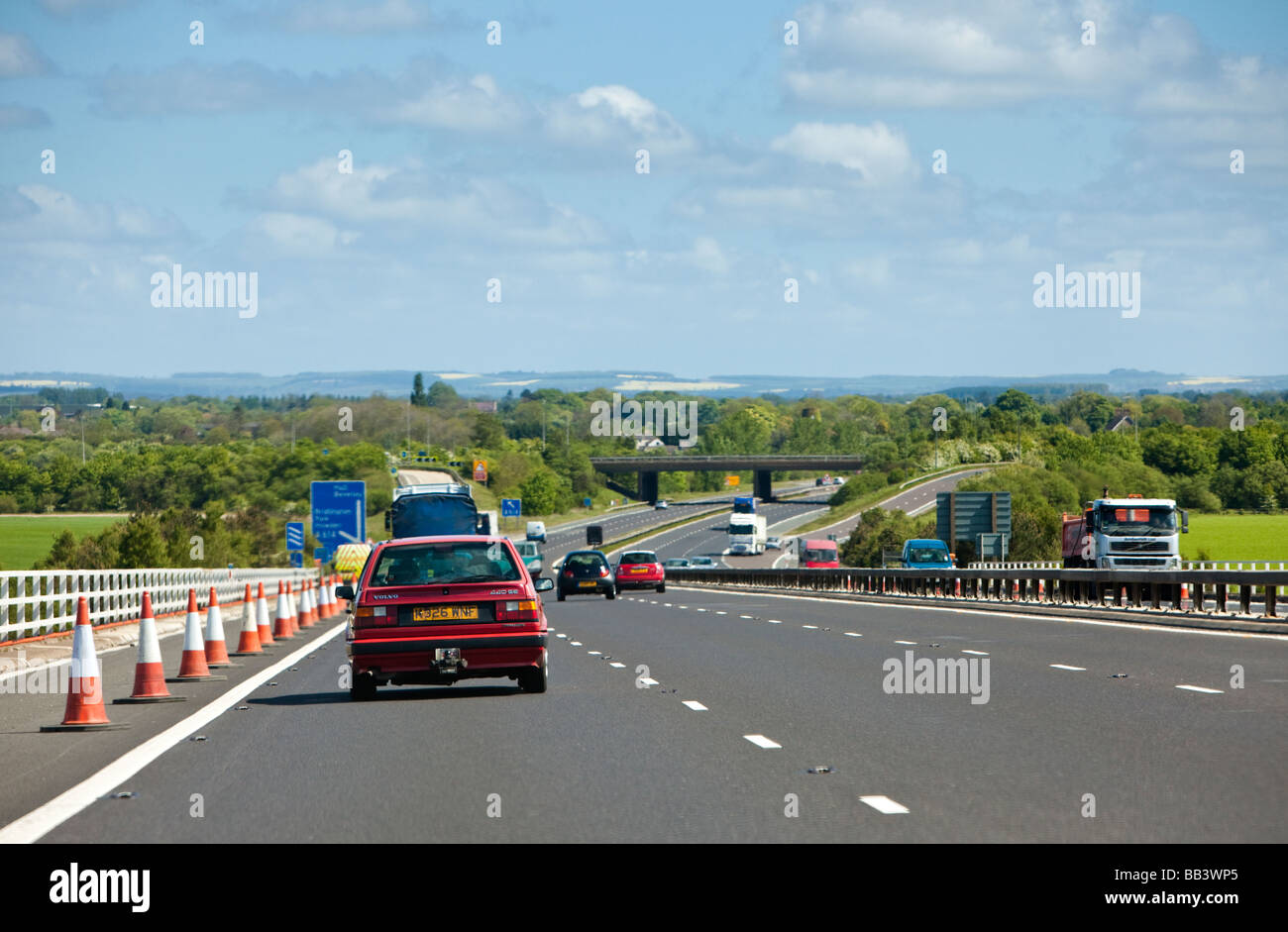 Motorway traffic on m62 hi-res stock photography and images - Alamy