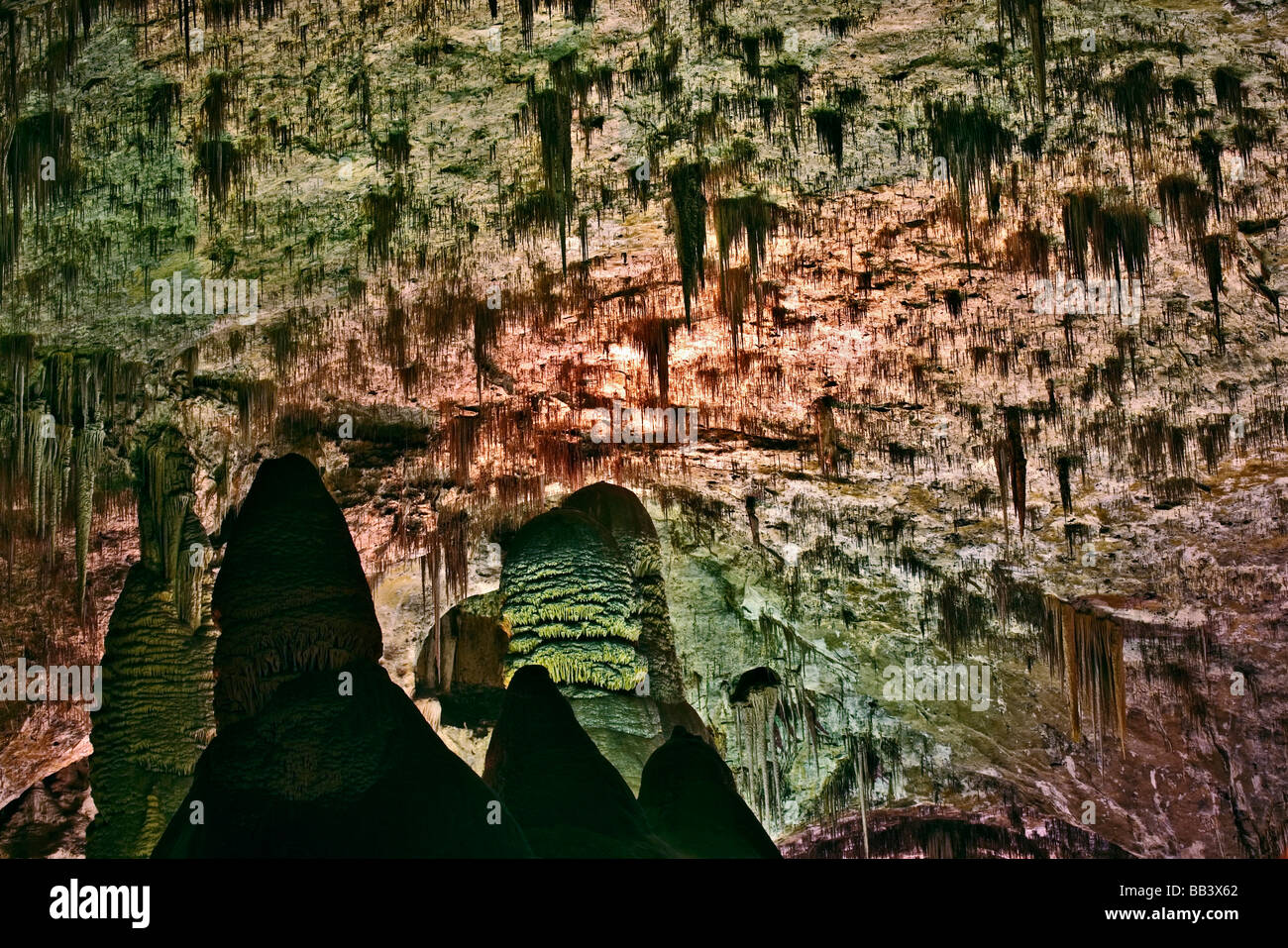 Hall of Giants, Big Room, Carlsbad Caverns National Park and World ...