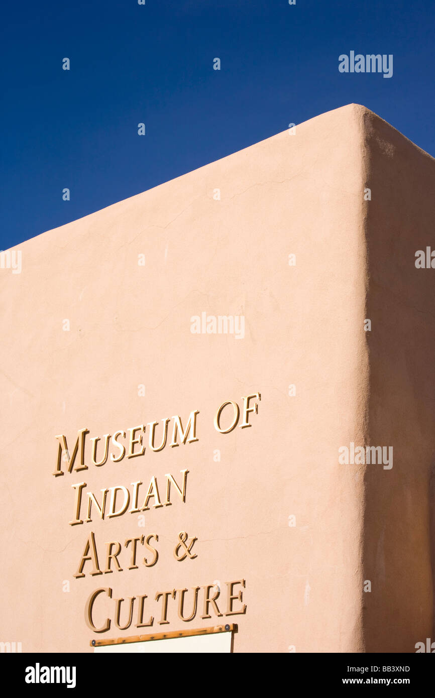 NA, USA, New Mexico, Santa Fe, Museum Hill, Museum of Indian Arts ...