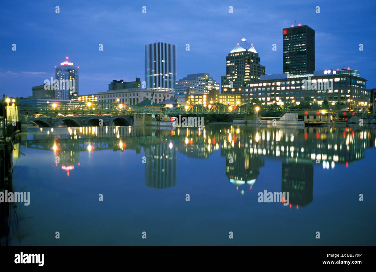 Rochester new york cityscape hi-res stock photography and images - Alamy