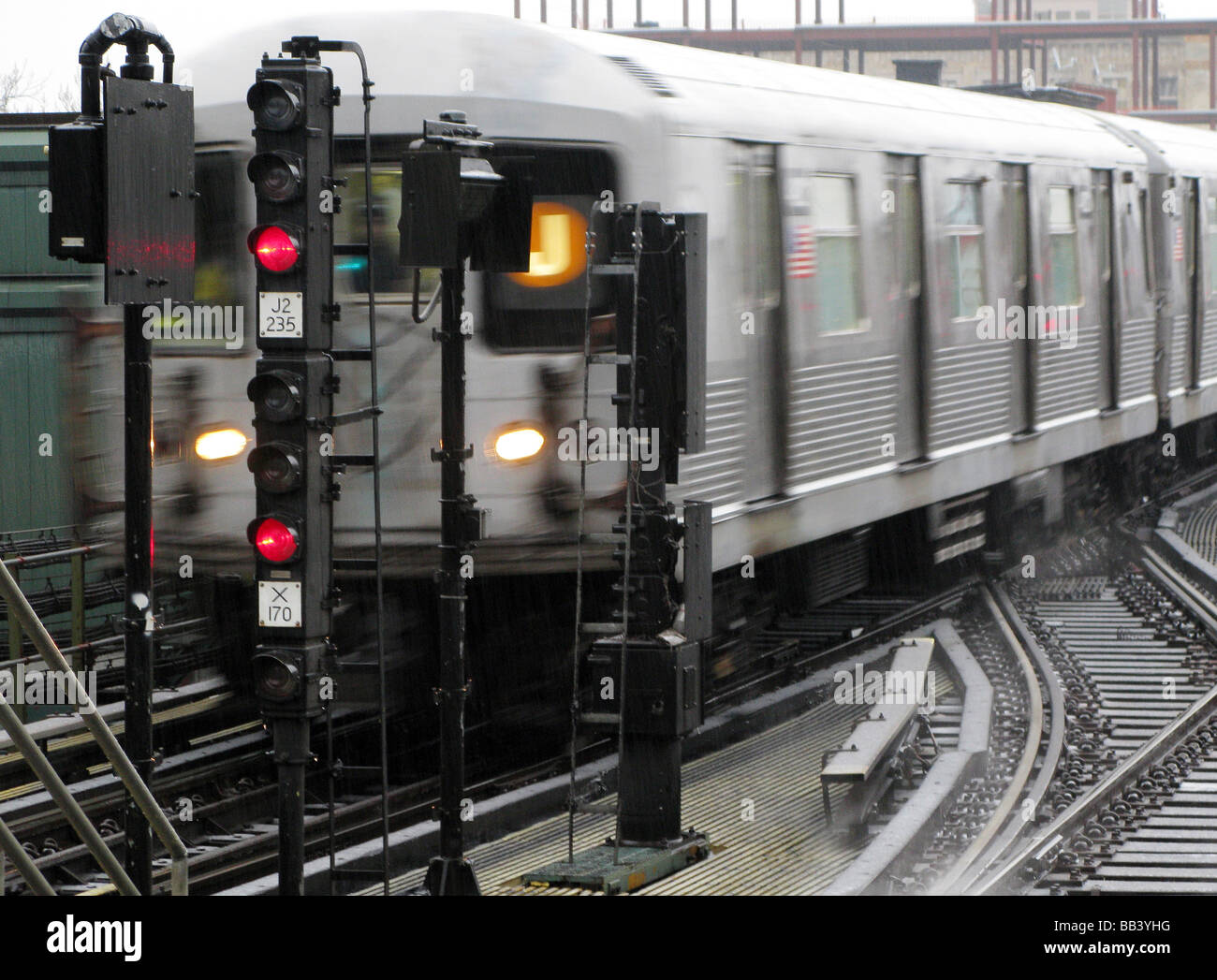 New York City, Subway train Stock Photo - Alamy