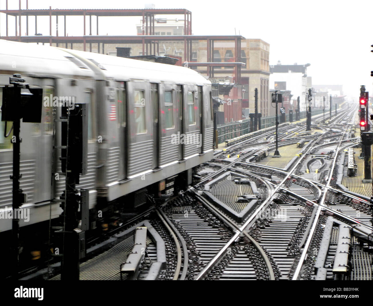 New York City, Subway train Stock Photo - Alamy
