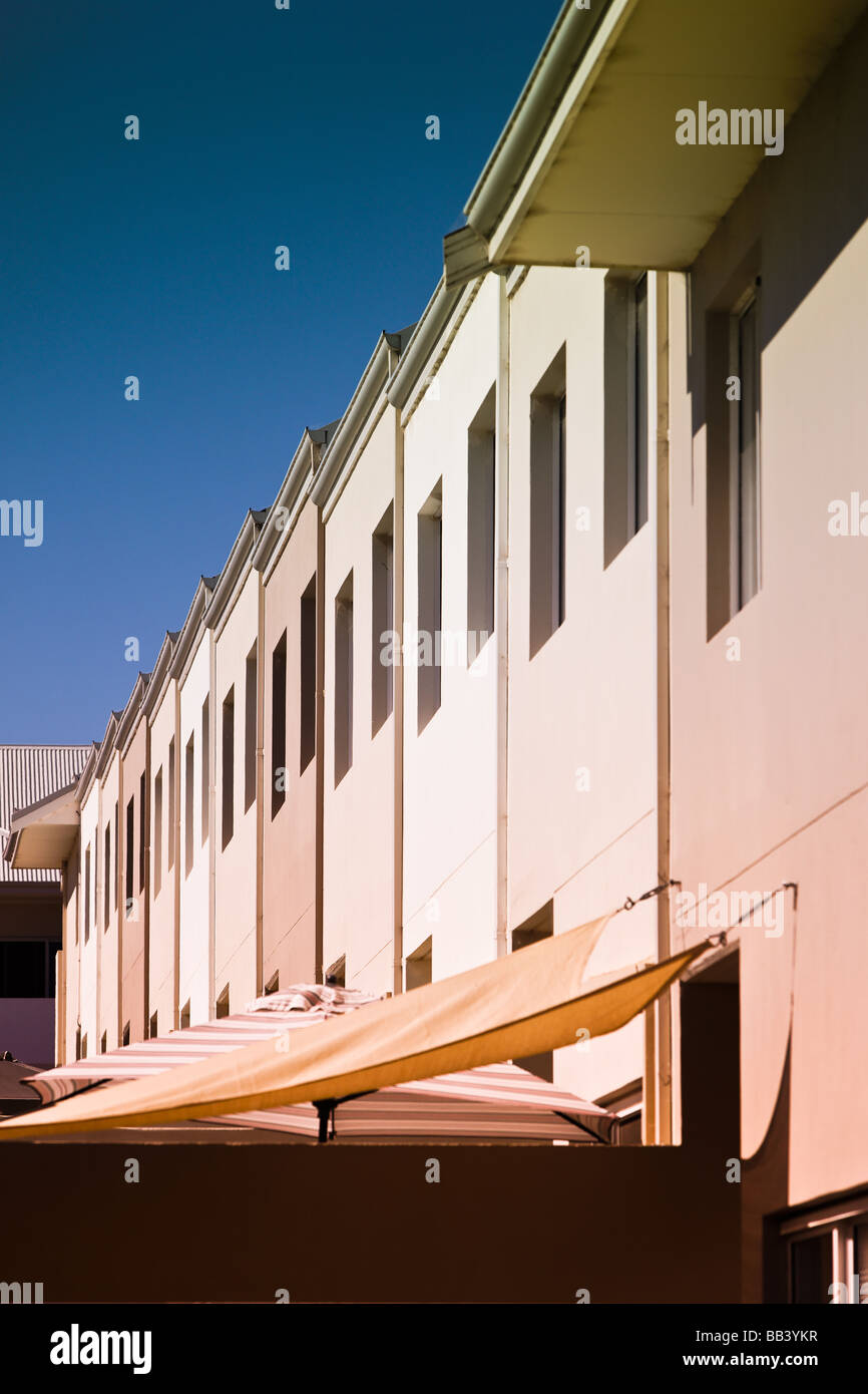 Street scene building built closely Stock Photo - Alamy