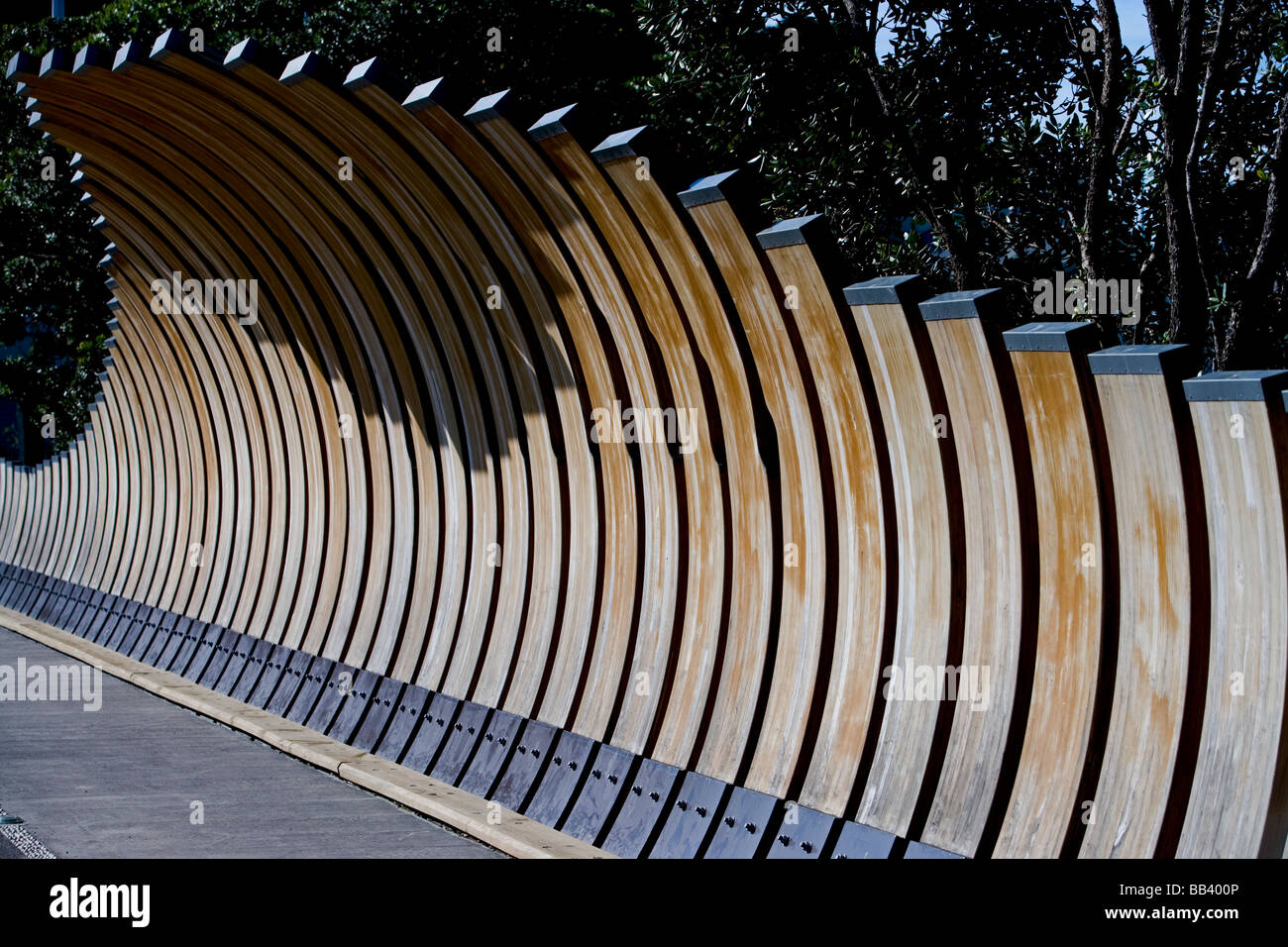 Timber footbridge hi-res stock photography and images - Alamy