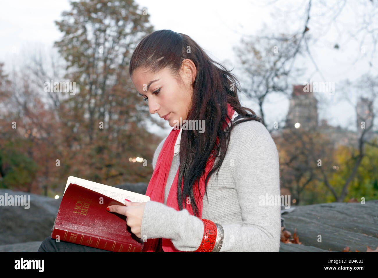 Focused bible hi-res stock photography and images - Alamy