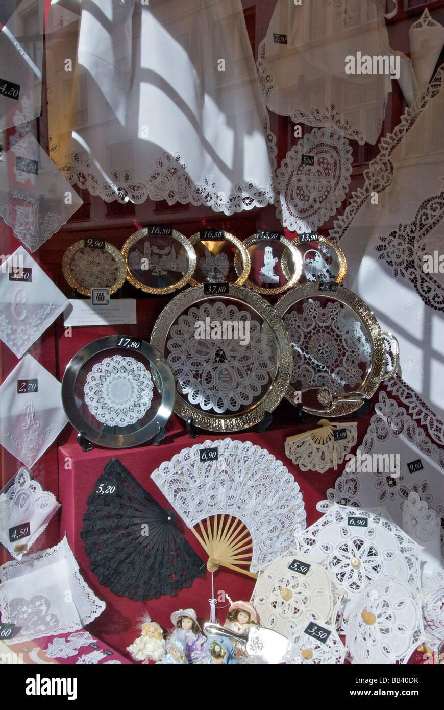 Belgian lace hi-res stock photography and images - Alamy