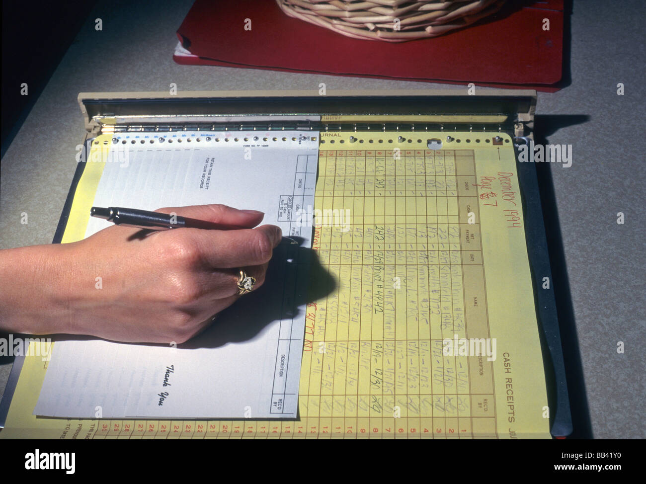 Receipt form hi-res stock photography and images - Alamy