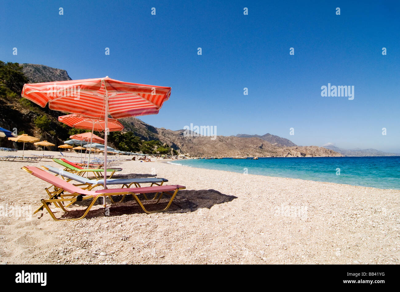 Greek Island Karpathos: Apella beach Stock Photo - Alamy
