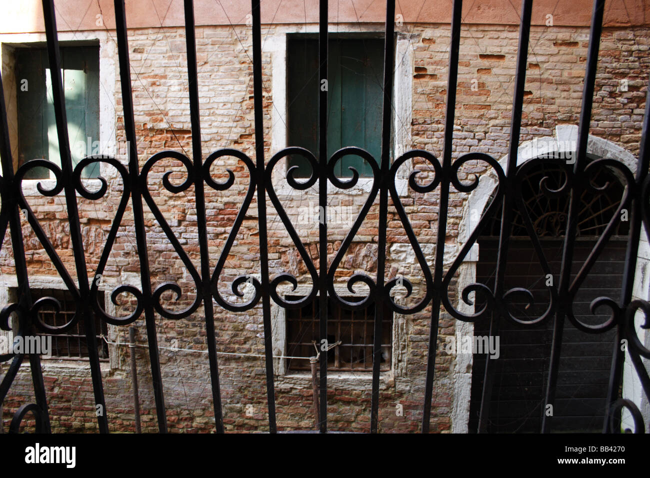 Venice: view through the window 1 Stock Photo - Alamy