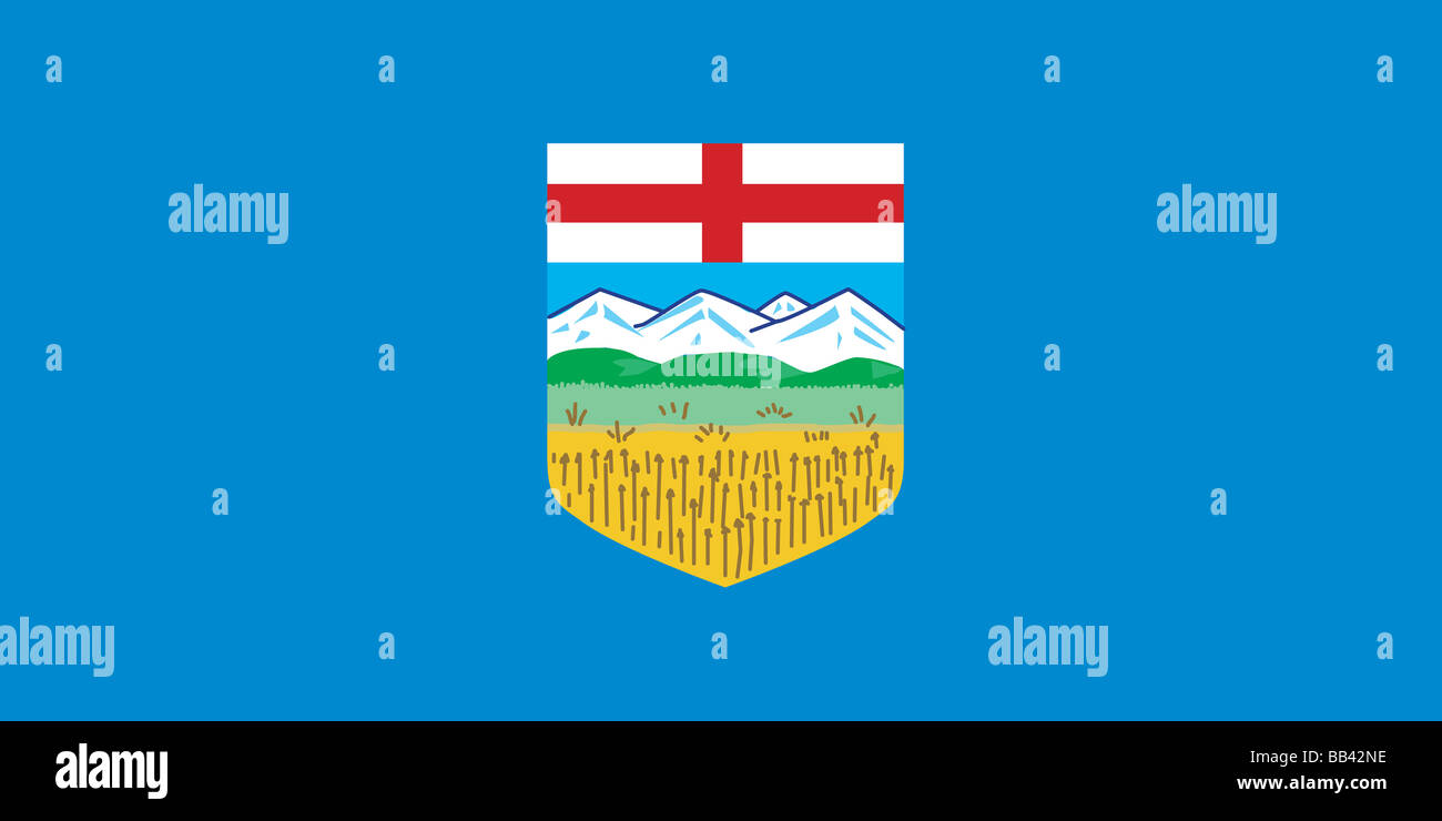 flag of Alberta Stock Photo - Alamy