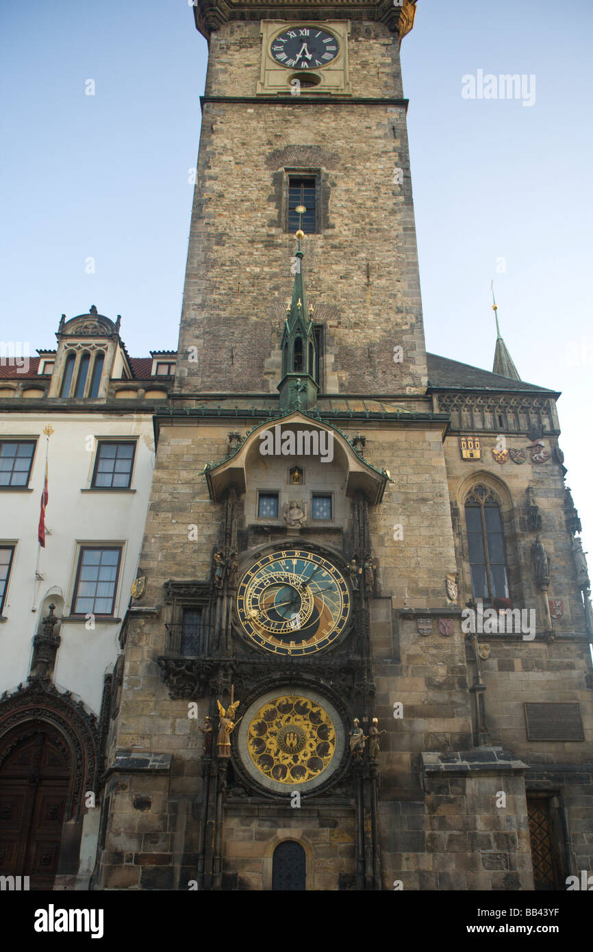 Old Town Hall & The Astronomical Clock, founded in 1338 Stock Photo - Alamy