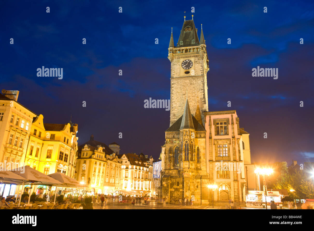 Old Town Hall Tower, Prague, Czech Republic Stock Photo - Alamy