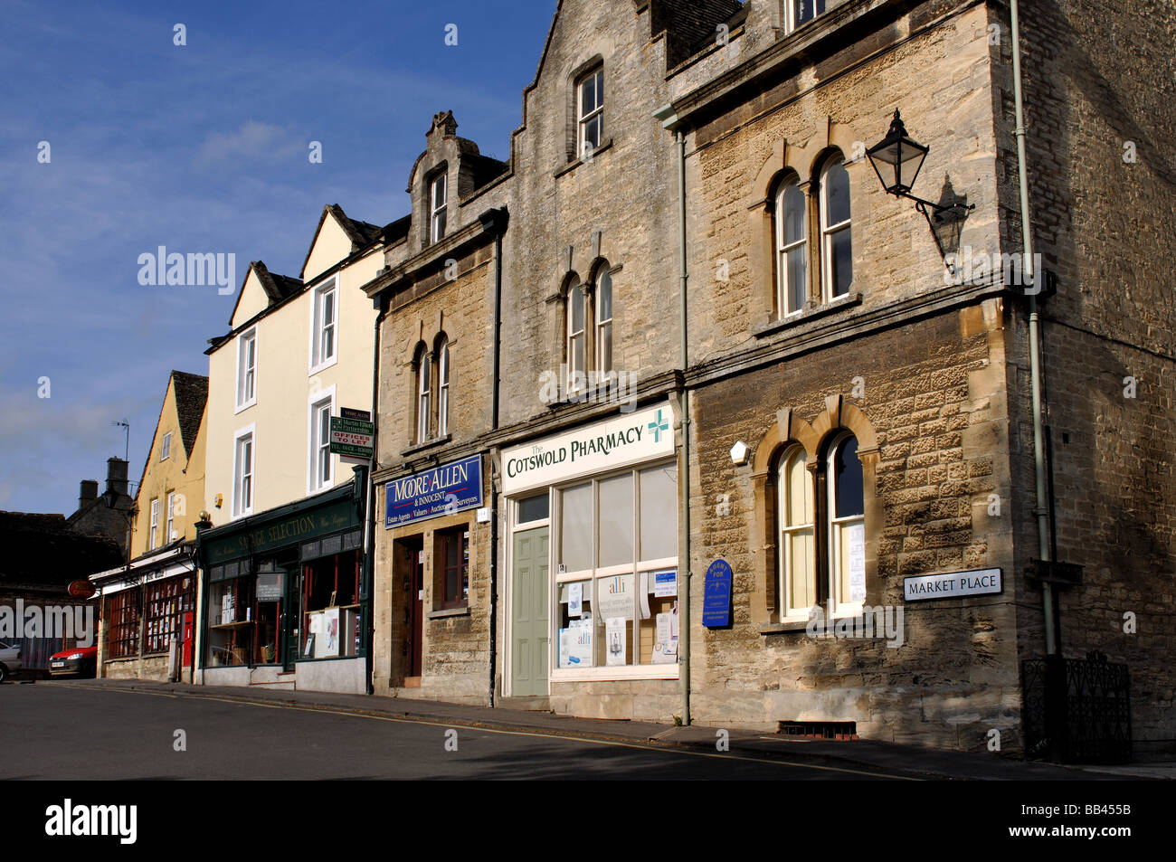 Northleach village cotswolds hi-res stock photography and images - Alamy