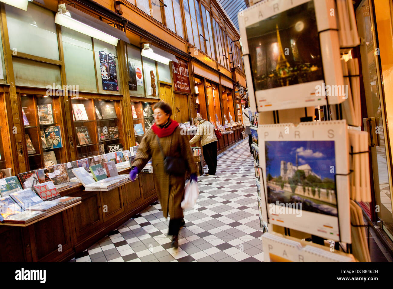PASSAGE CHOISEUL PARIS FRANCE Stock Photo - Alamy