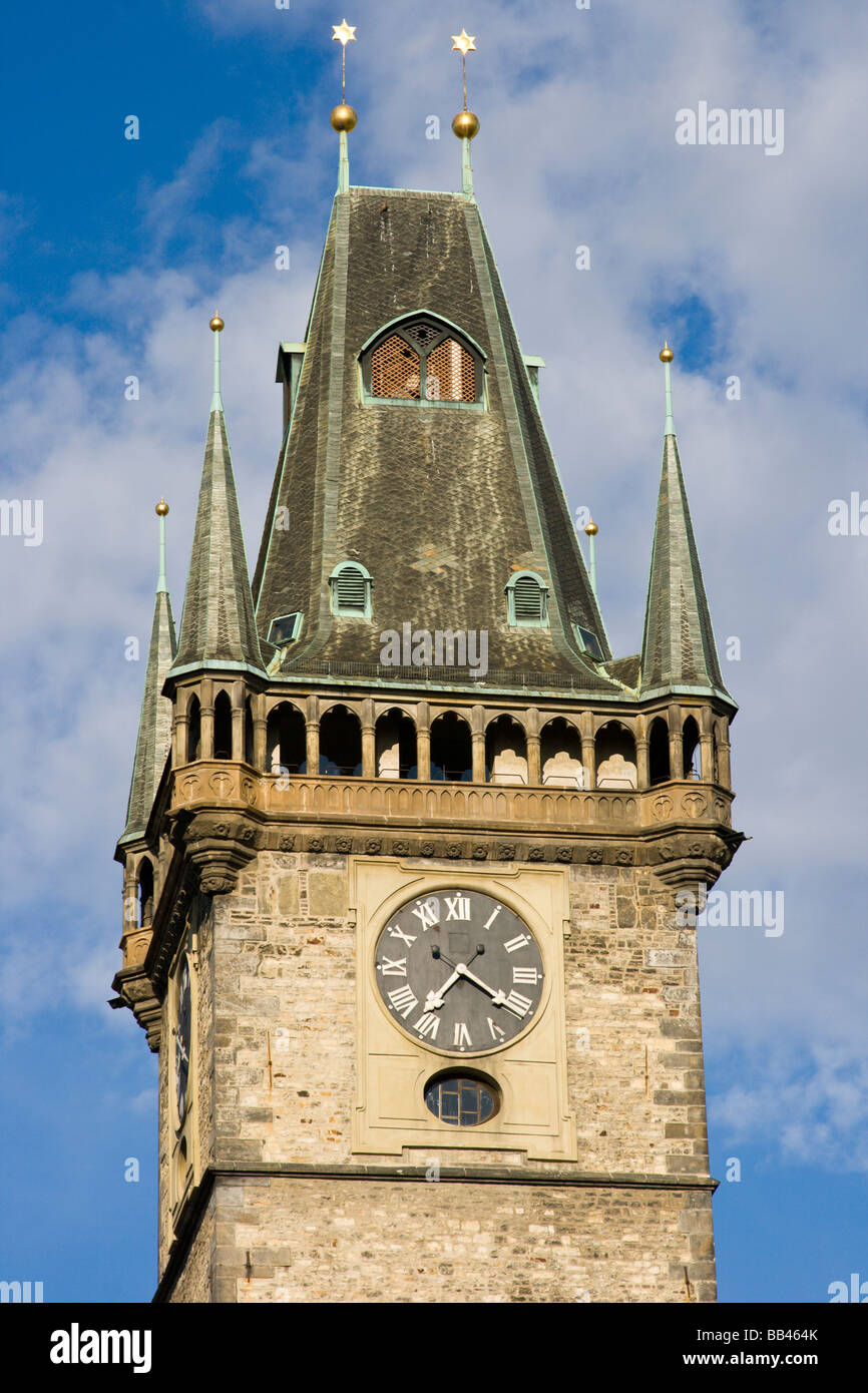 Prague Astronomical Clock or Prague Orloj. The oldest part of the Orloj ...