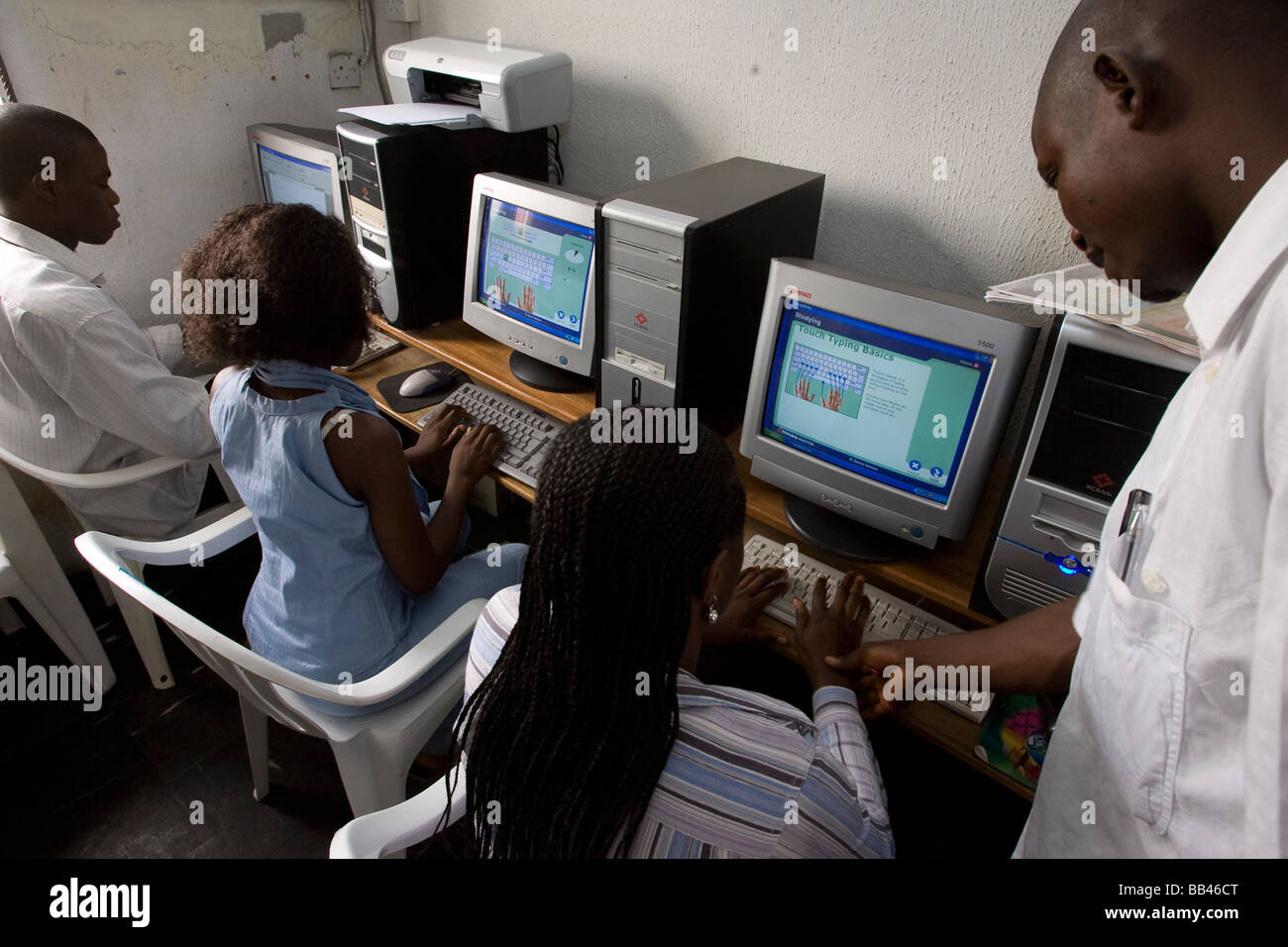 Computer School in Lagos,Nigeria Stock Photo - Alamy