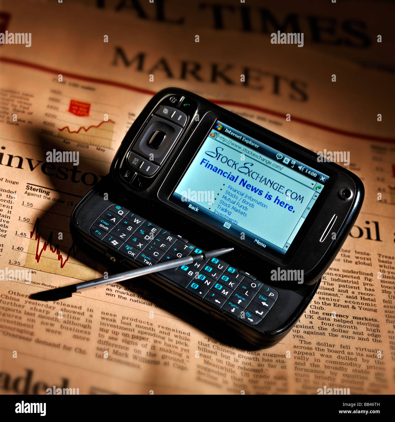 Mobile page hi-res stock photography and images - Alamy