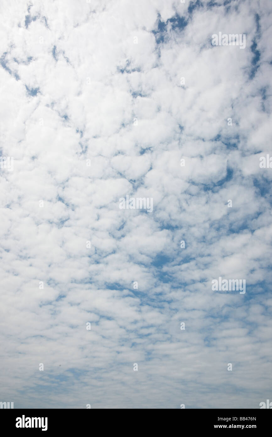 Abstract skyscape with beautiful fluffy clouds on blue sky suitable for ...