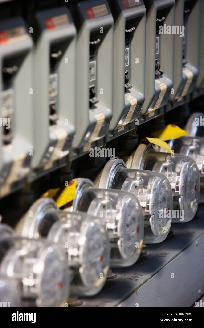 Power meters hi-res stock photography and images - Alamy