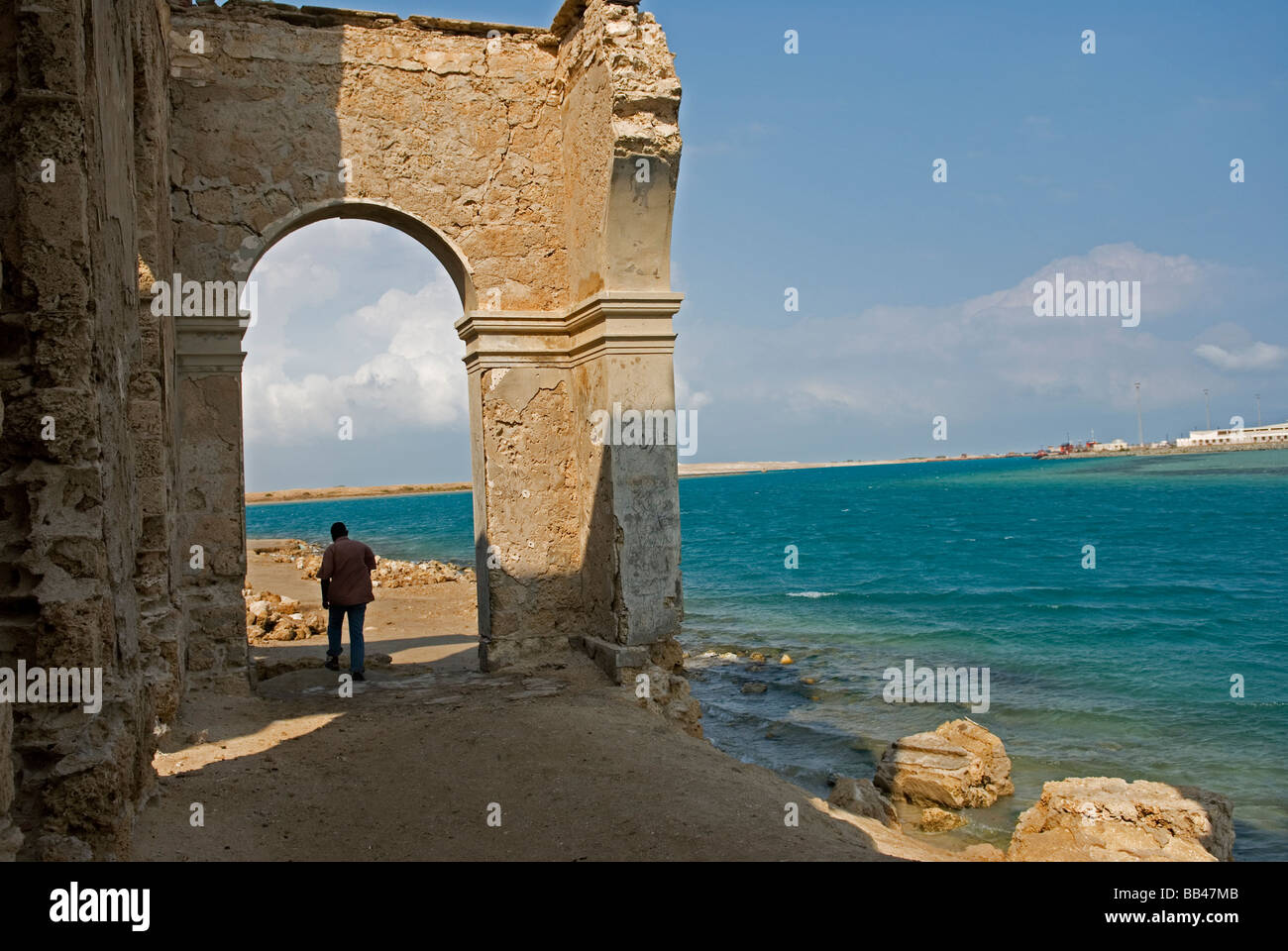 Ruins of the abandoned port in Suakin, Sudan Stock Photo - Alamy
