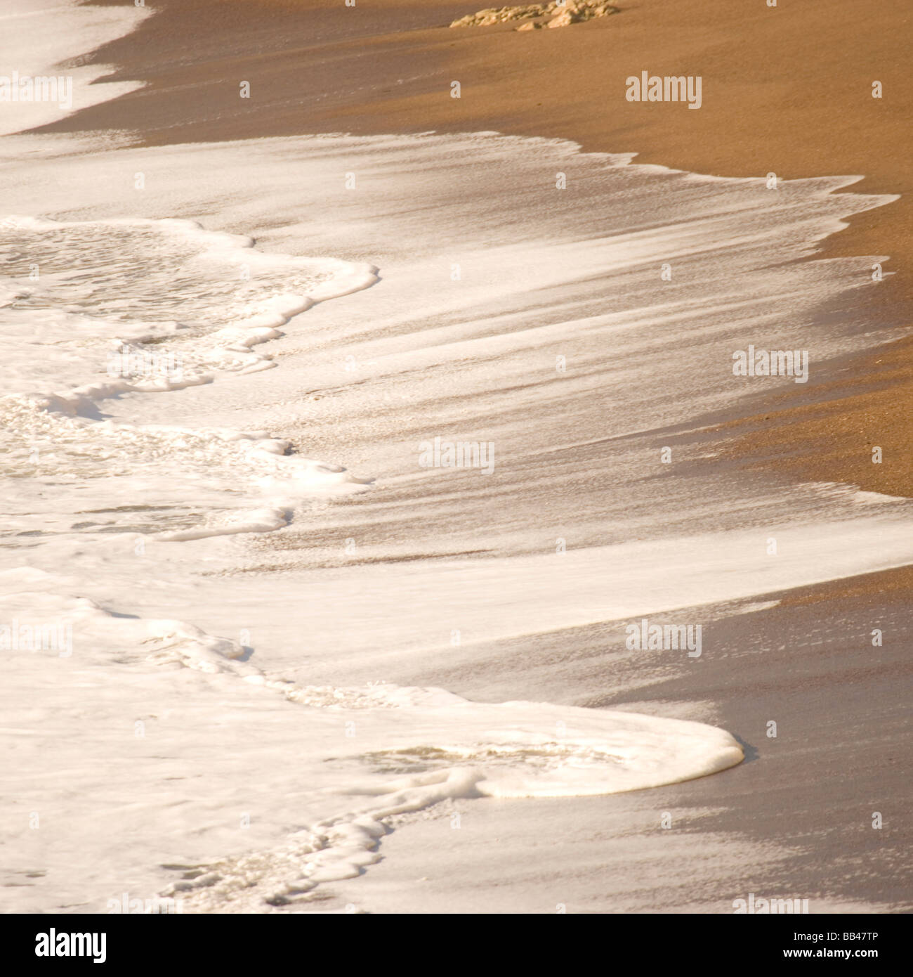 NA, USA, California, Shell Beach, Surf on empty beach (RF Stock Photo ...