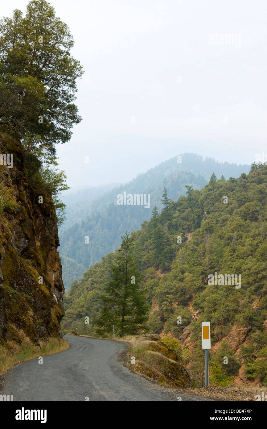 NA, USA, California, Siskiyou County, Klamath National Forest, Forks of ...