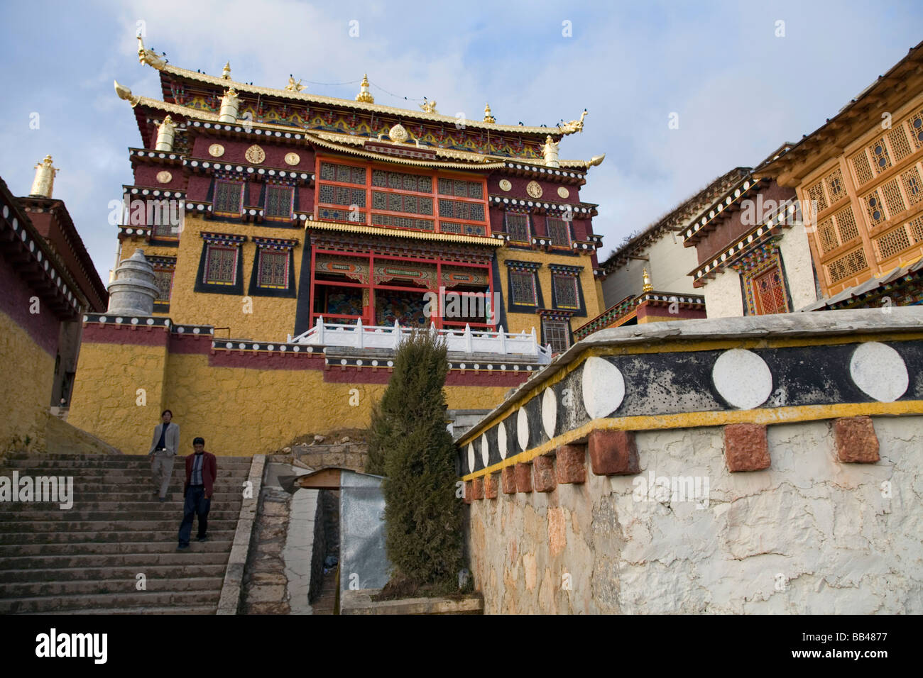 Buddhist monastery in Yunnan Province Stock Photo - Alamy