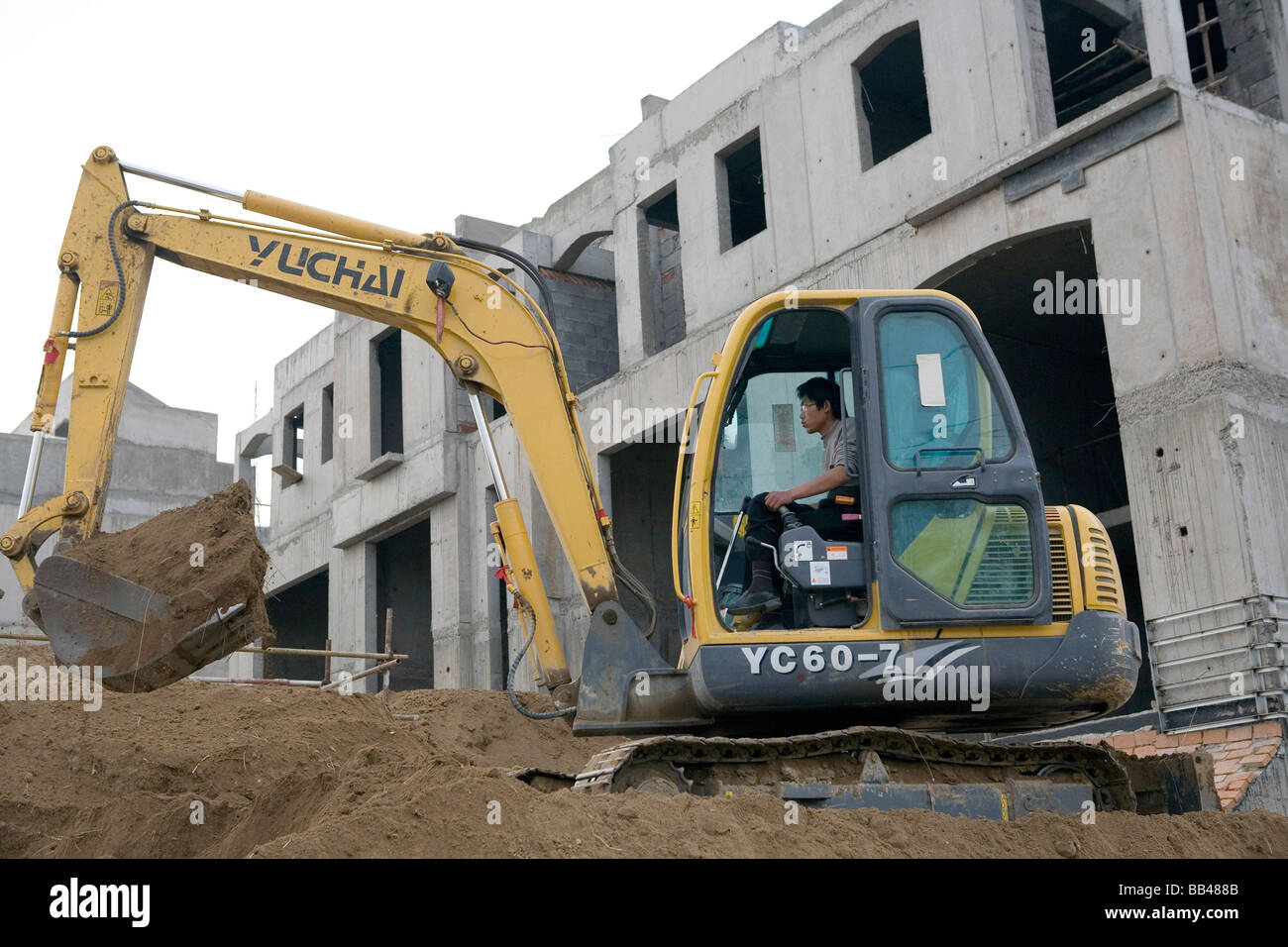 Suburban neighborhoods in Beijing, China Stock Photo - Alamy