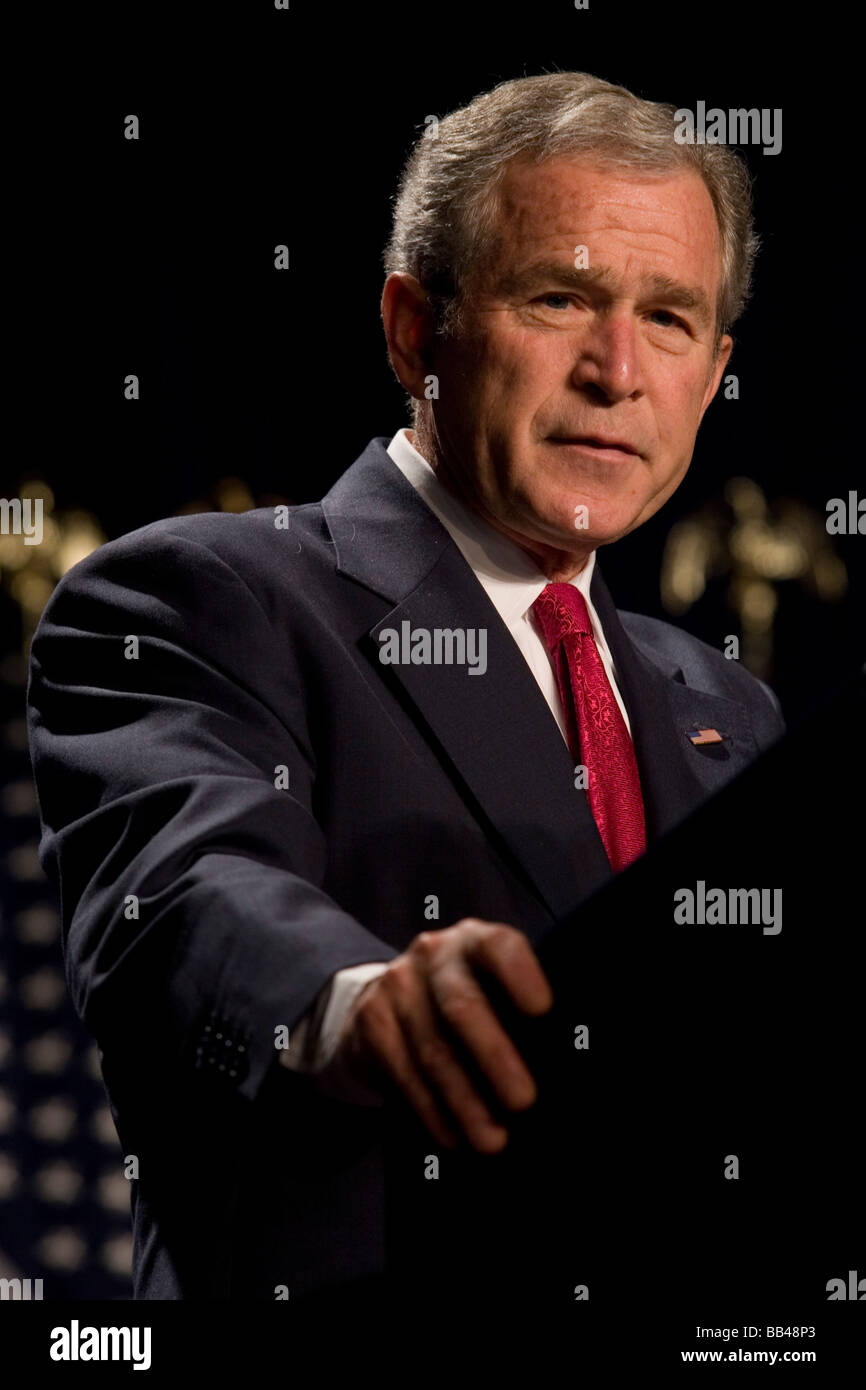 President Bush speaks to National Catholic Prayer Breakfast in ...