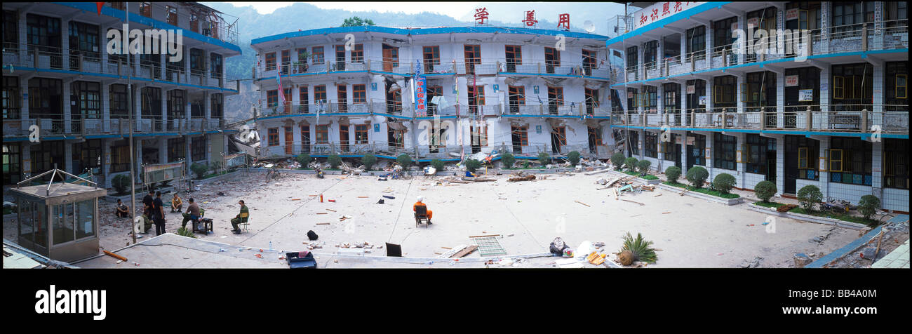 Beichuan china earthquake hi-res stock photography and images - Alamy