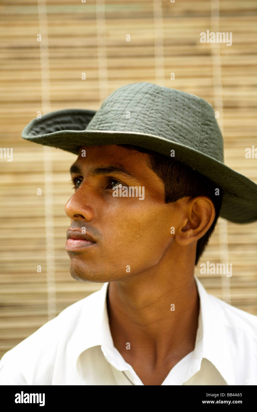 A waiter poses for a portrait, Fort Cochin, India Stock Photo - Alamy