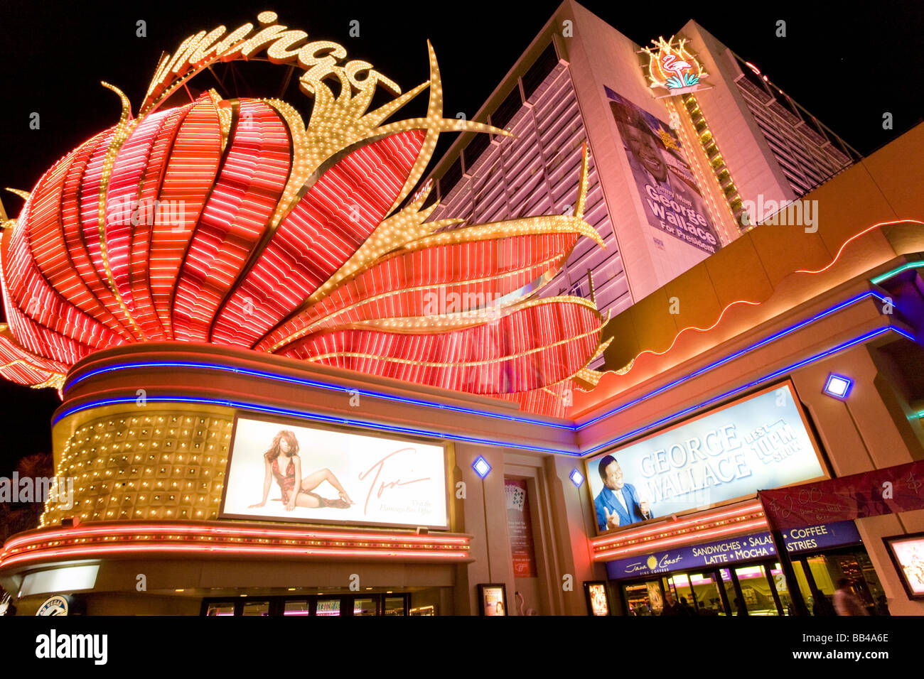 Colorful Las Vegas lights, Nevada Stock Photo - Alamy