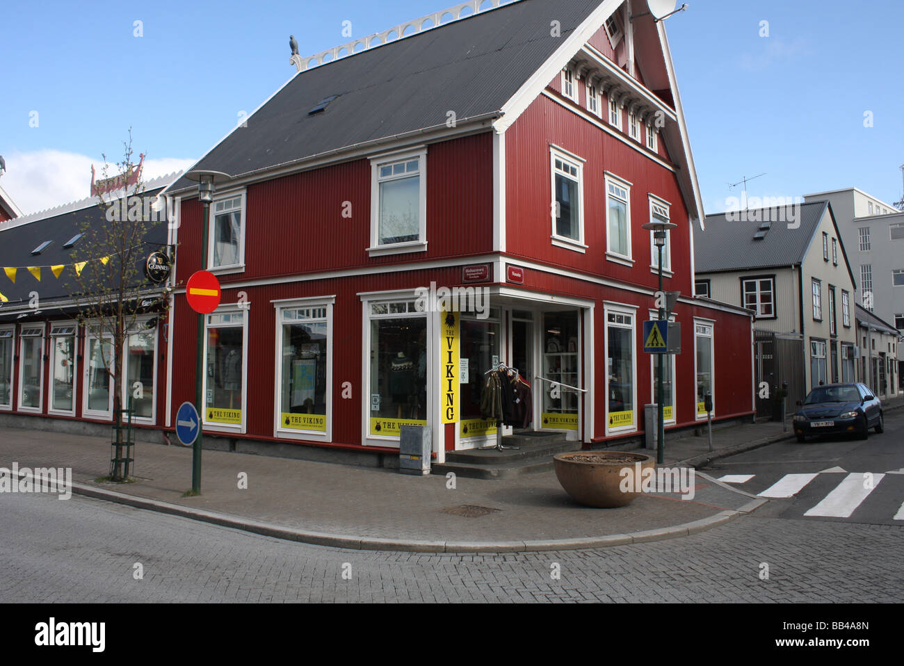 Viking gift shop in Reykjavik, Iceland Stock Photo - Alamy