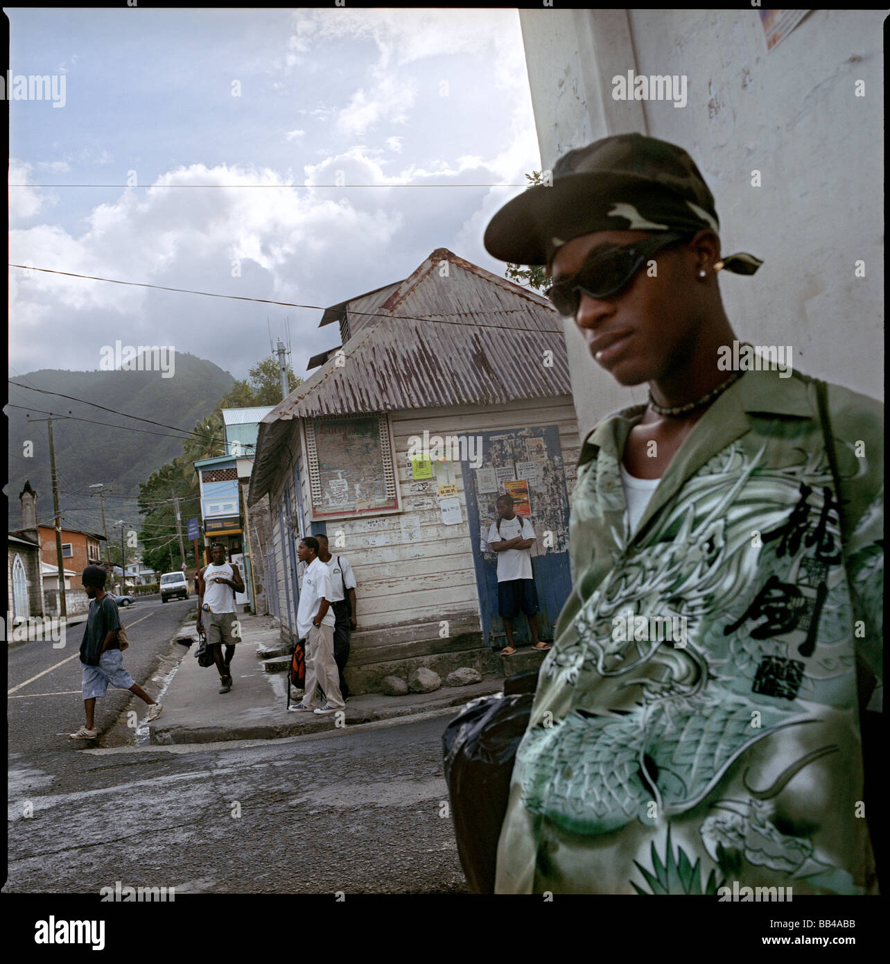 Corner st lucia hi-res stock photography and images - Alamy