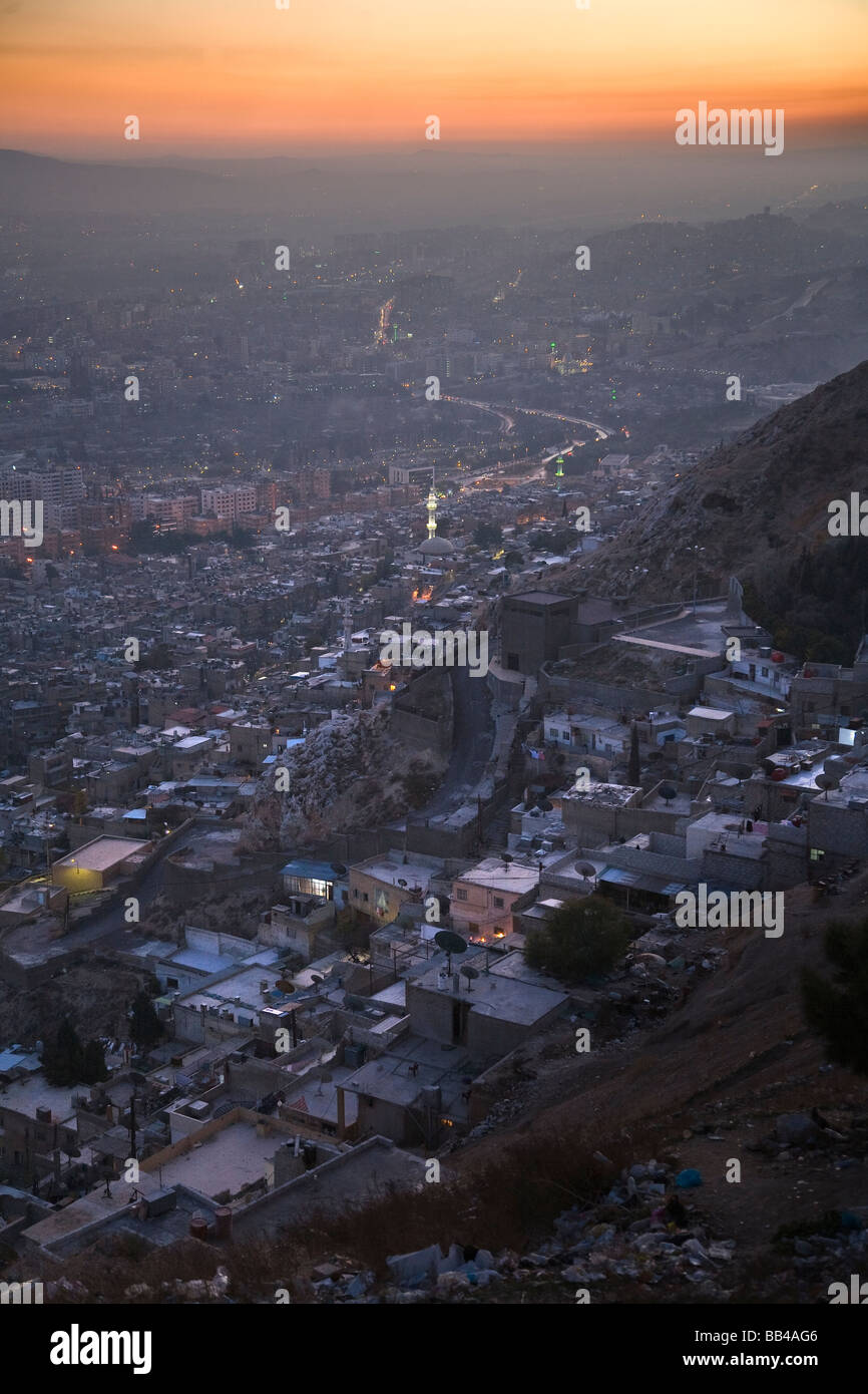 View over Damascus, Syria Stock Photo - Alamy