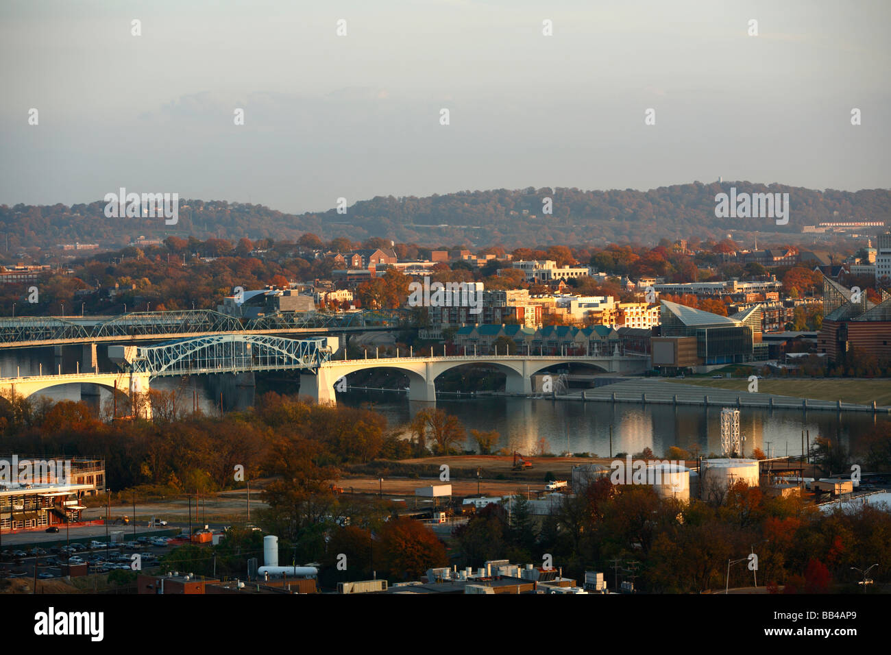 View of downtown Chattanooga, TN Stock Photo - Alamy