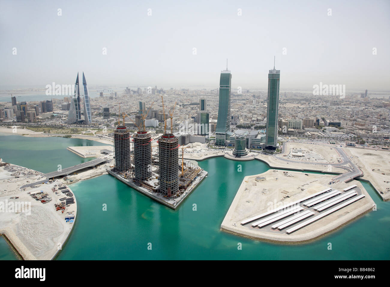Bahrain Financial Harbour and World Trade Center centre Manama Stock ...