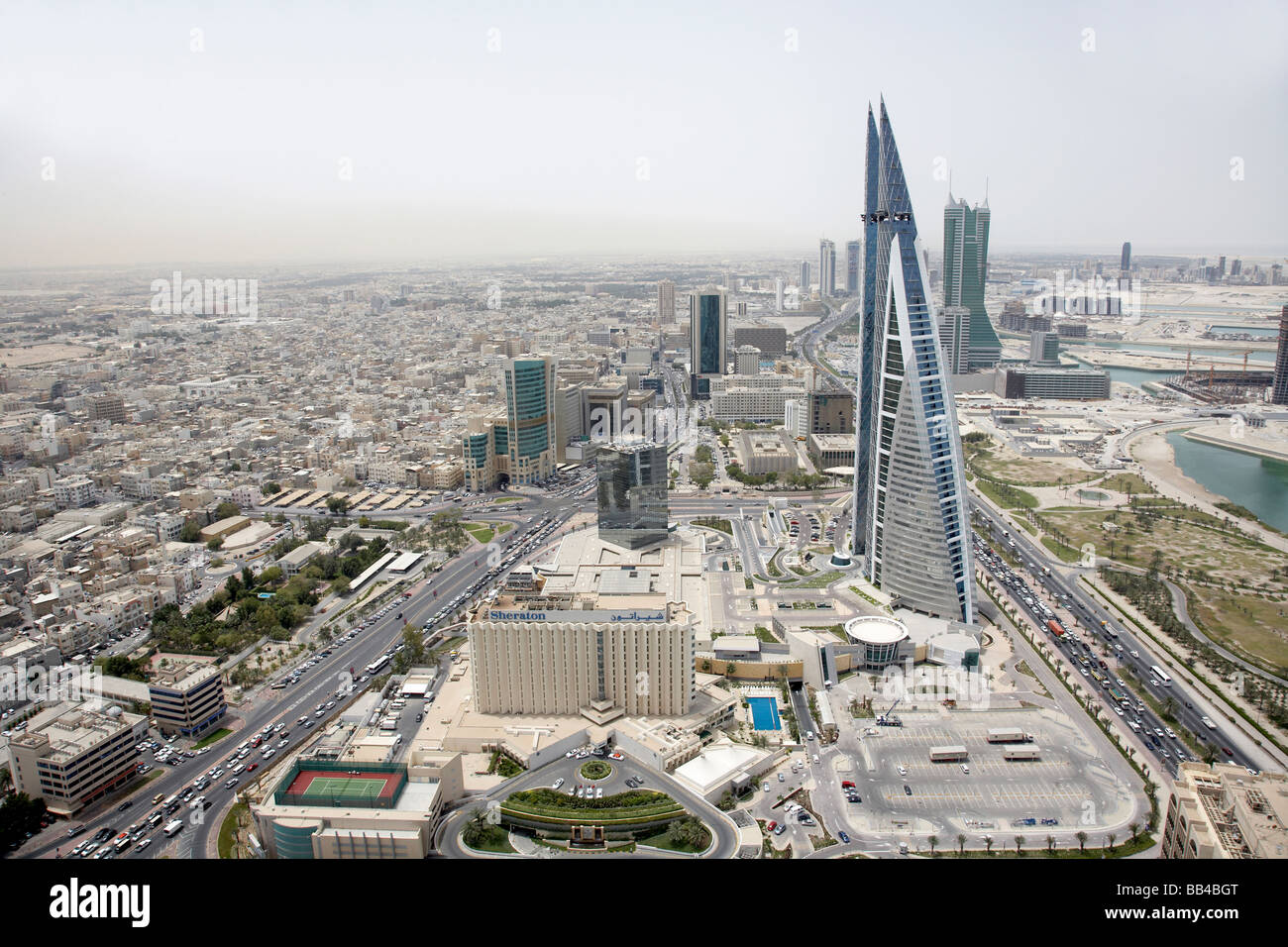 Bahrain Financial Harbour and World Trade Center centre Manama Stock ...