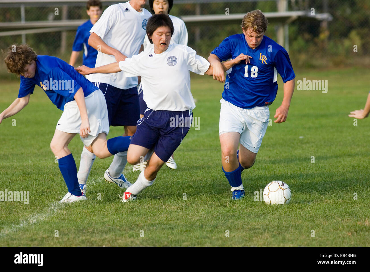 Varsity soccer boys high school hi-res stock photography and images - Alamy