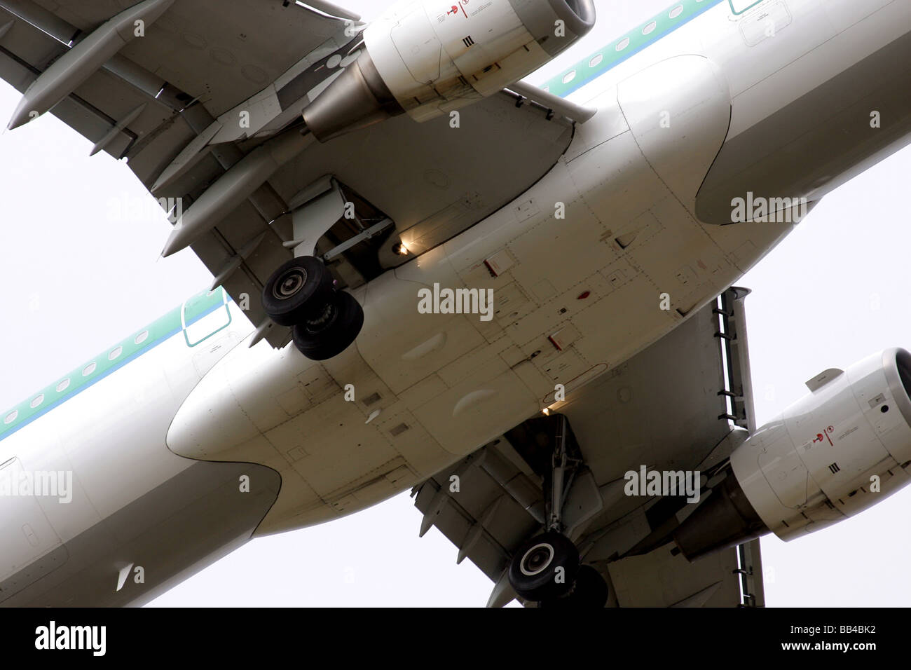 Aer Lingus Airbus A321 211 landing at Heathrow Stock Photo - Alamy