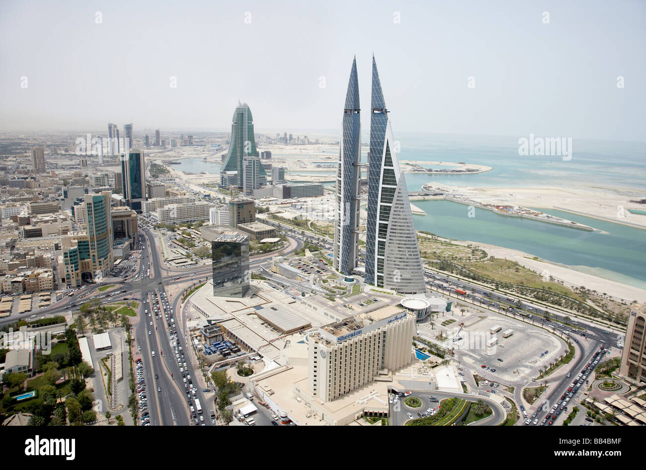 Bahrain Financial Harbour and World Trade Center centre Manama Stock ...