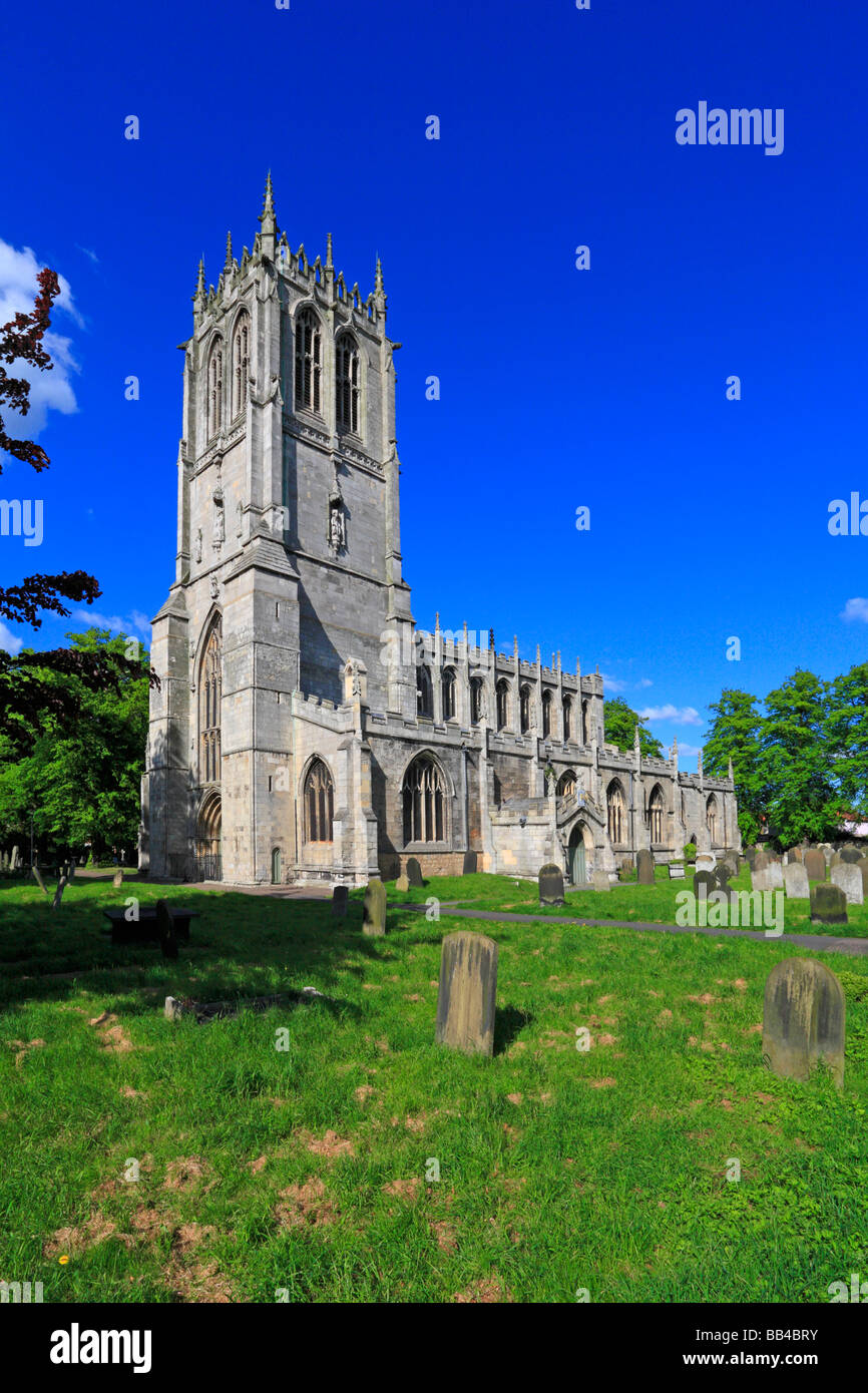 St Mary's Church, Tickhill, Doncaster, South Yorkshire, England, UK ...