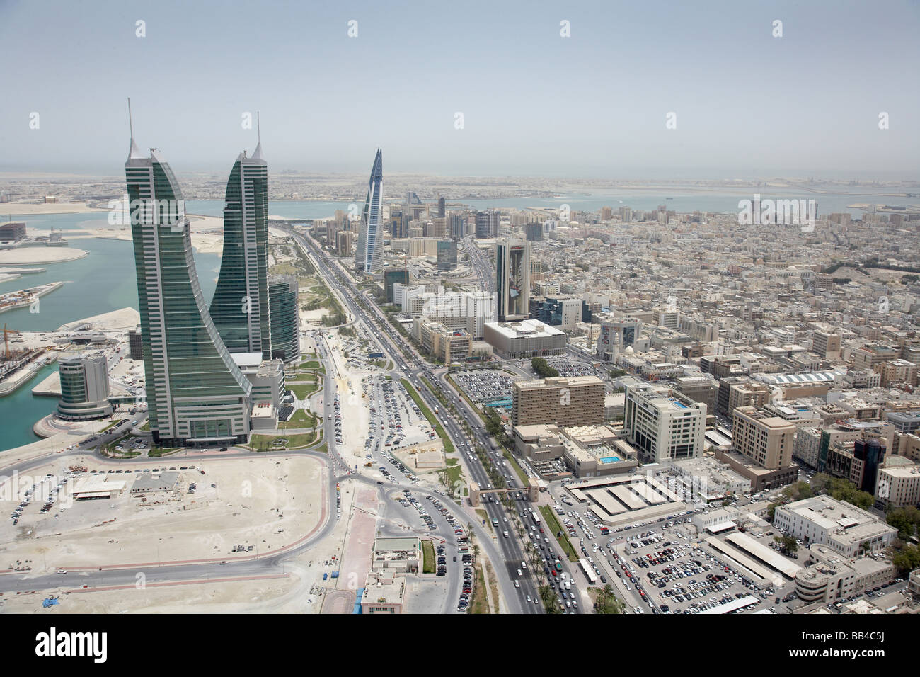 Bahrain Financial Harbour and World Trade Center centre Manama Stock ...
