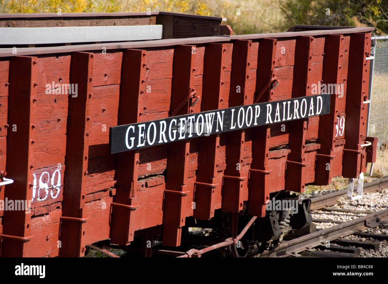 Colorado, Silver Plume station. Georgetown Loop Railroad from Silver ...