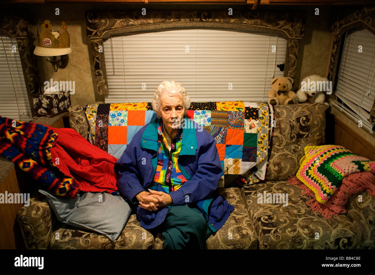 Elderly woman with alzheimers hi-res stock photography and images - Alamy