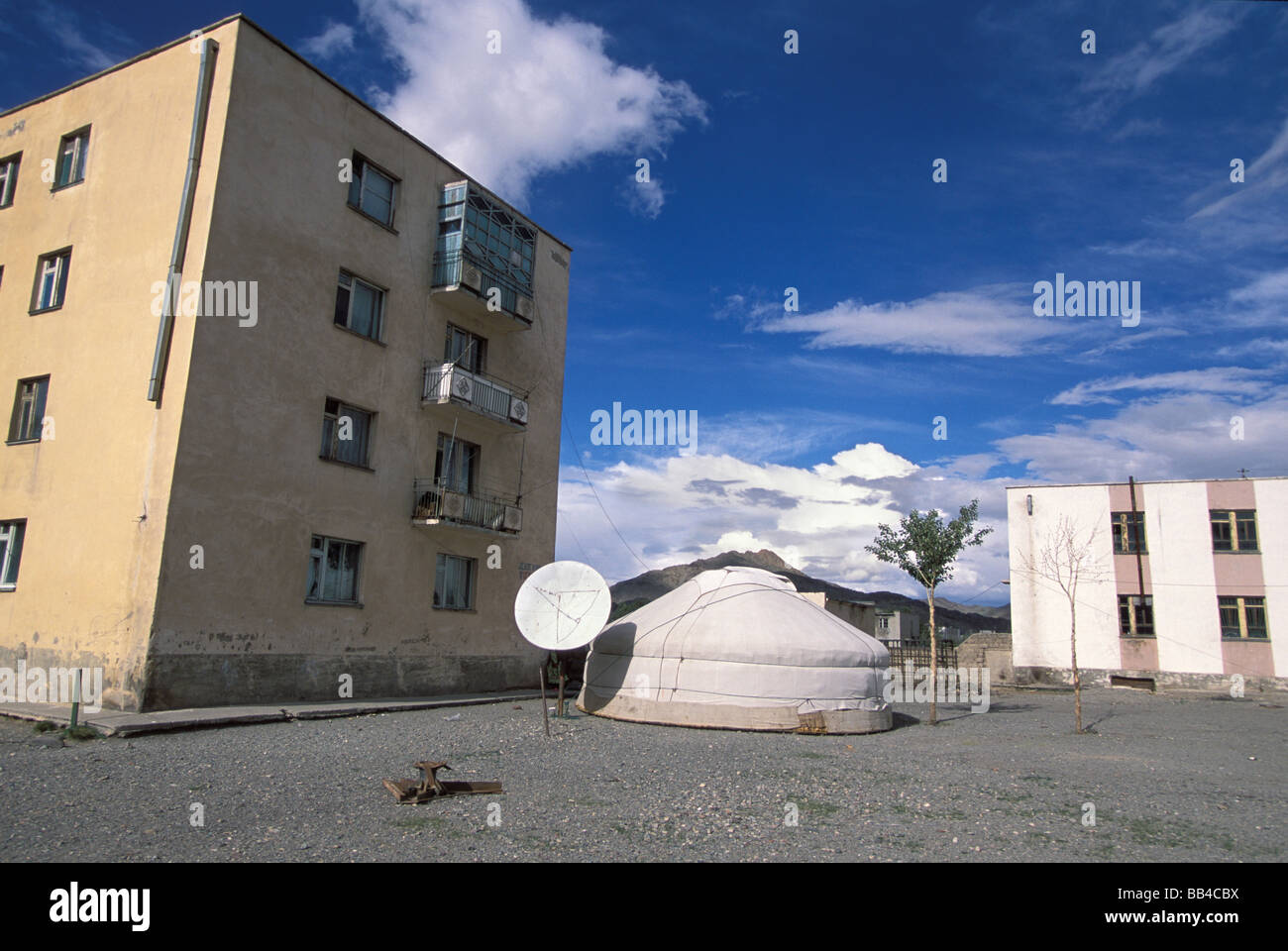 Ulgii, western Mongolia Stock Photo - Alamy