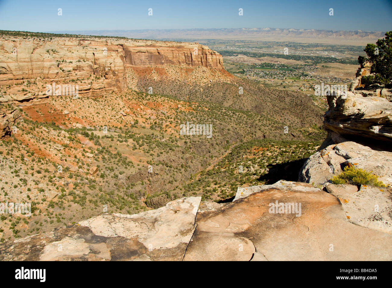 Colorado, Grand Junction, Colorado National Monument. Cold Shivers ...