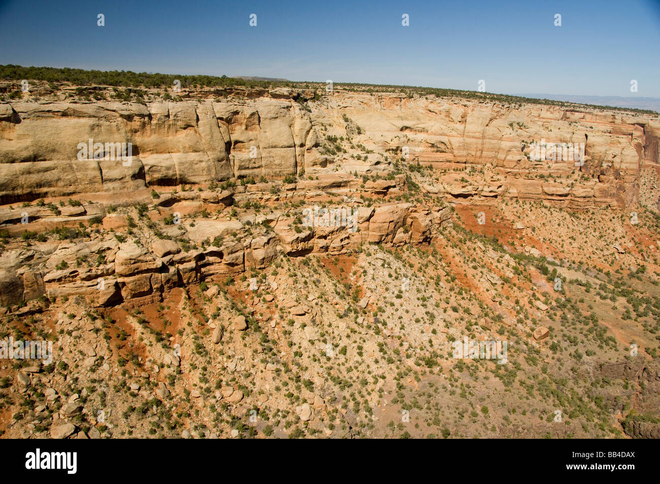 Colorado, Grand Junction, Colorado National Monument. Cold Shivers ...