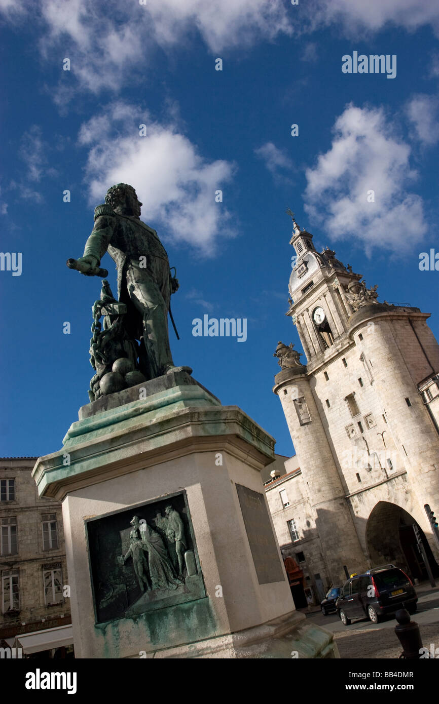 Jean Guiton Statue Grosse Horloge La Rochelle Charente Maritime Poitou ...