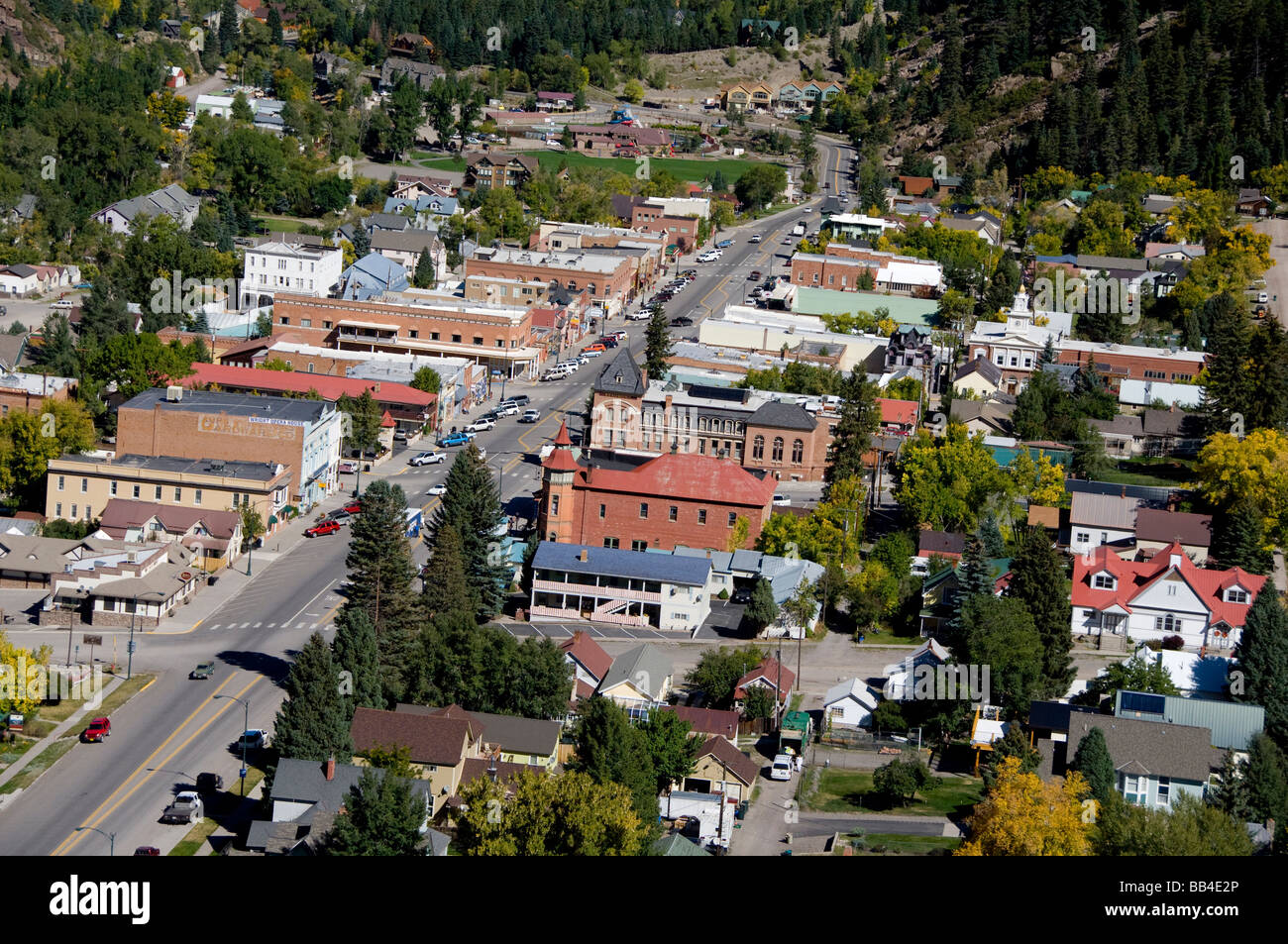 Colorado US Hwy 550 Ouray. San Juan Skyway Colorado's first scenic ...
